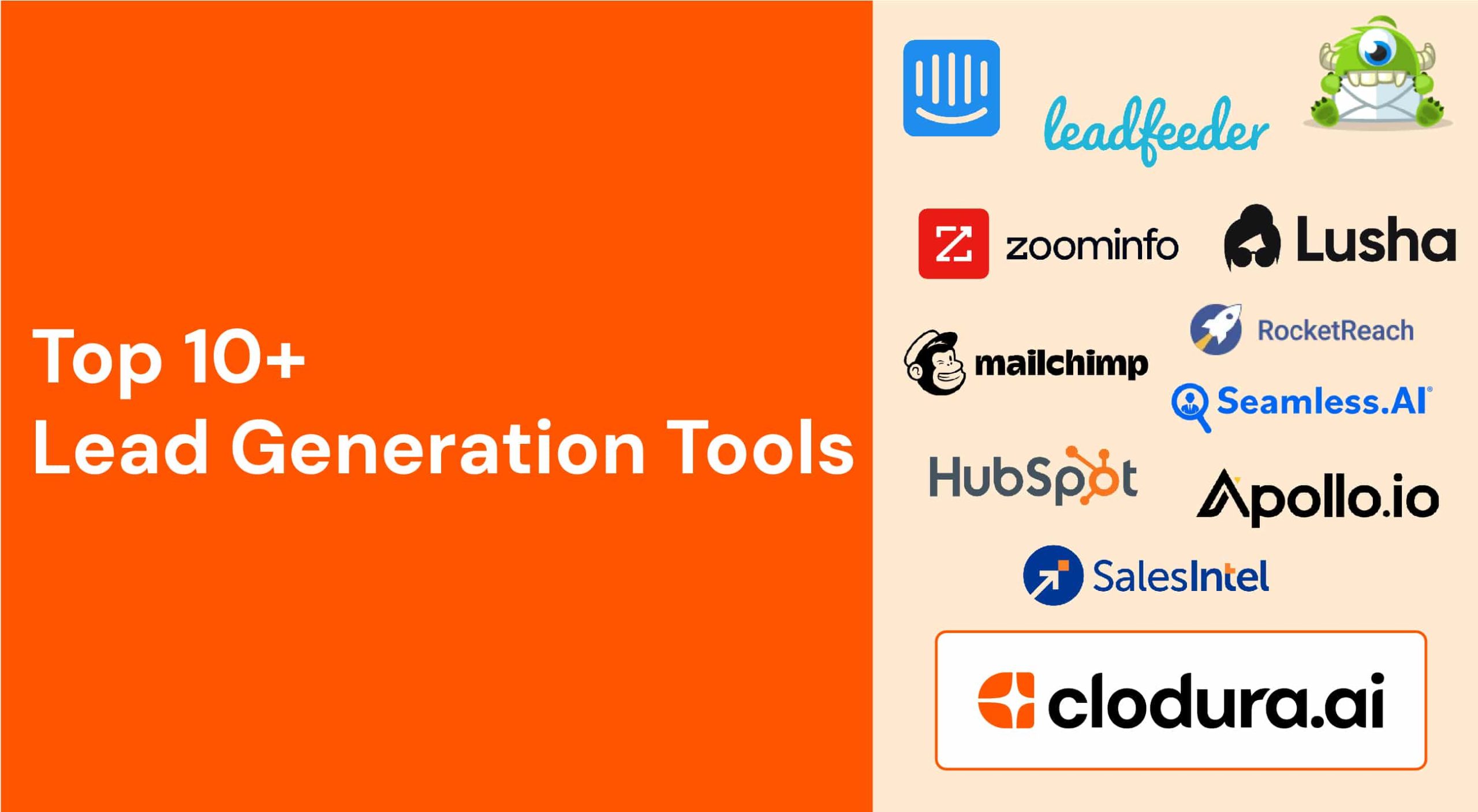 Top 17 Lead Generation Tools to Boost Sales in 2025 | Clodura.AI